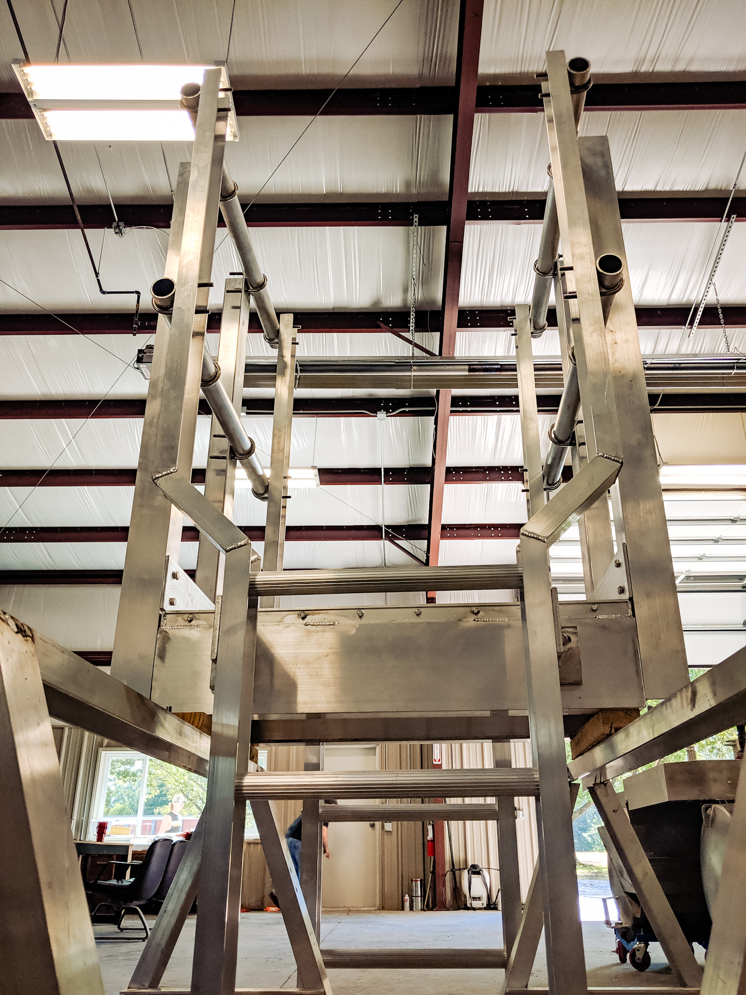 Parapet Aluminum Ladders | Ascend Fab - Aluminum