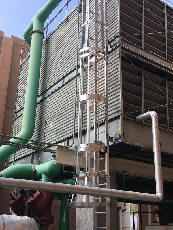 Specifying the Best - Aluminum Fixed Caged Ladder