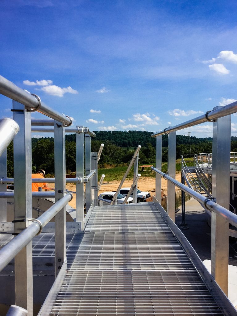 Municipal - Aluminum Caged Ladders | Ascend Fab