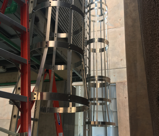 The Right Choice: Aluminum Caged Ladder Needs - Aluminum Caged Ladders ...